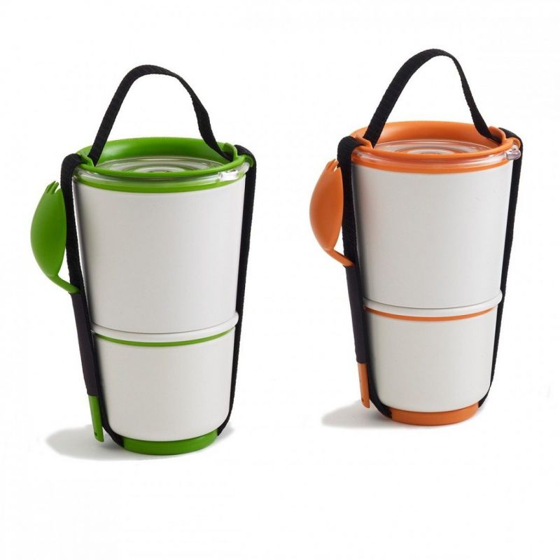 Lunchpot essen to go tragbar wasserdicht unterwegs essen ohne verschütten